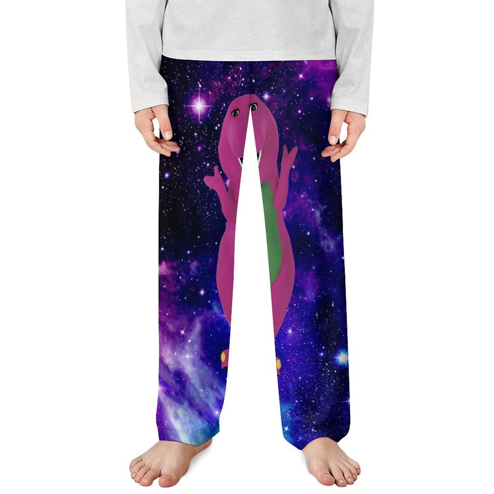 Barney Dinosaur Friends Pajama Pants Cartoon Casual Lounge PJ Bottoms ...