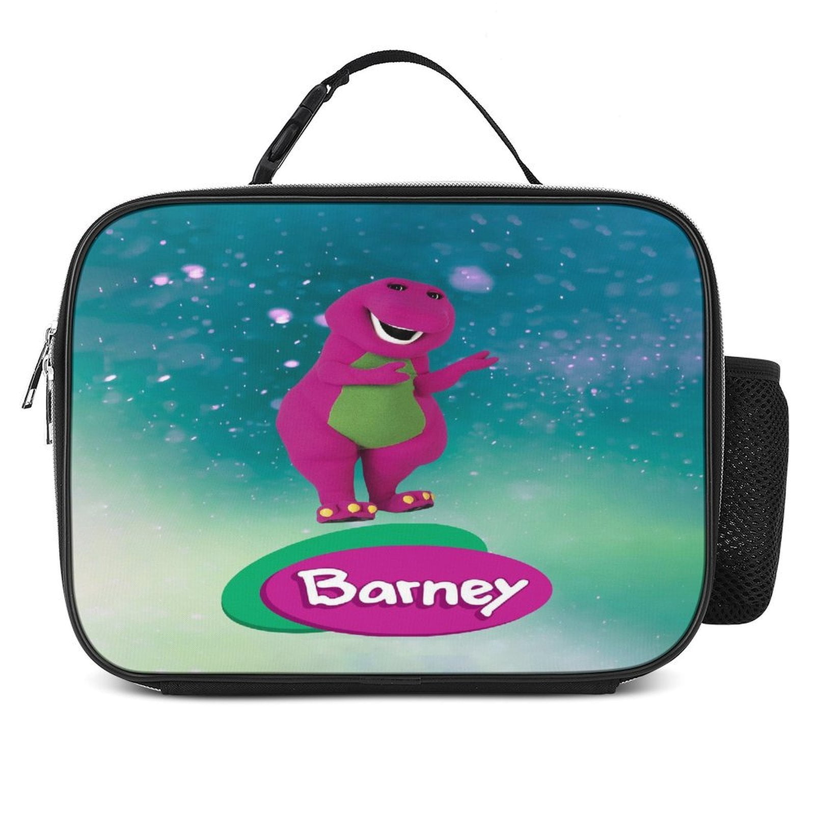 Barney Dinosaur Friends Reusable Lunch Bento Box Insulated Portable ...