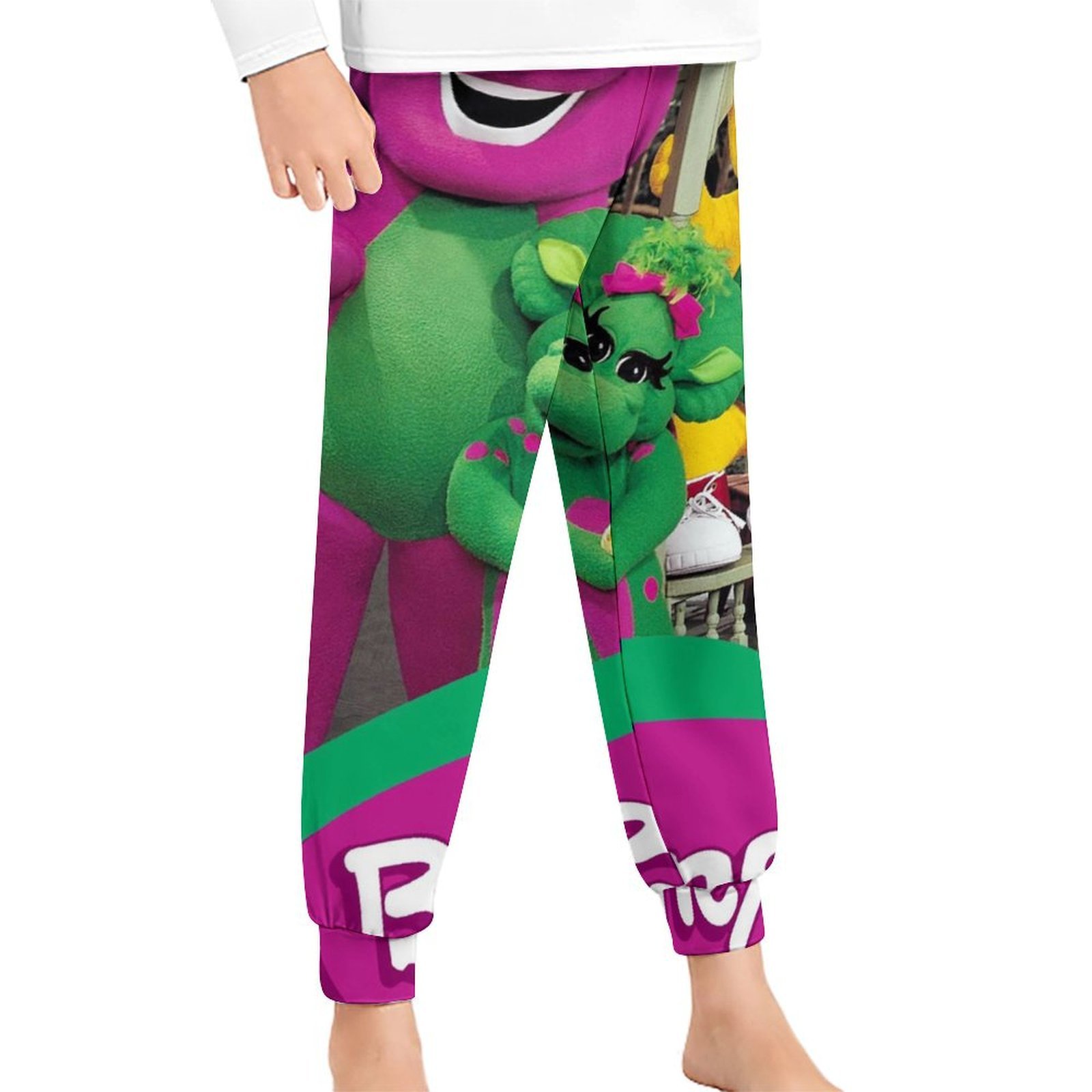 Barney & Friends Children's Pjamas Soft 3D Printing Pj Pants Lounge ...