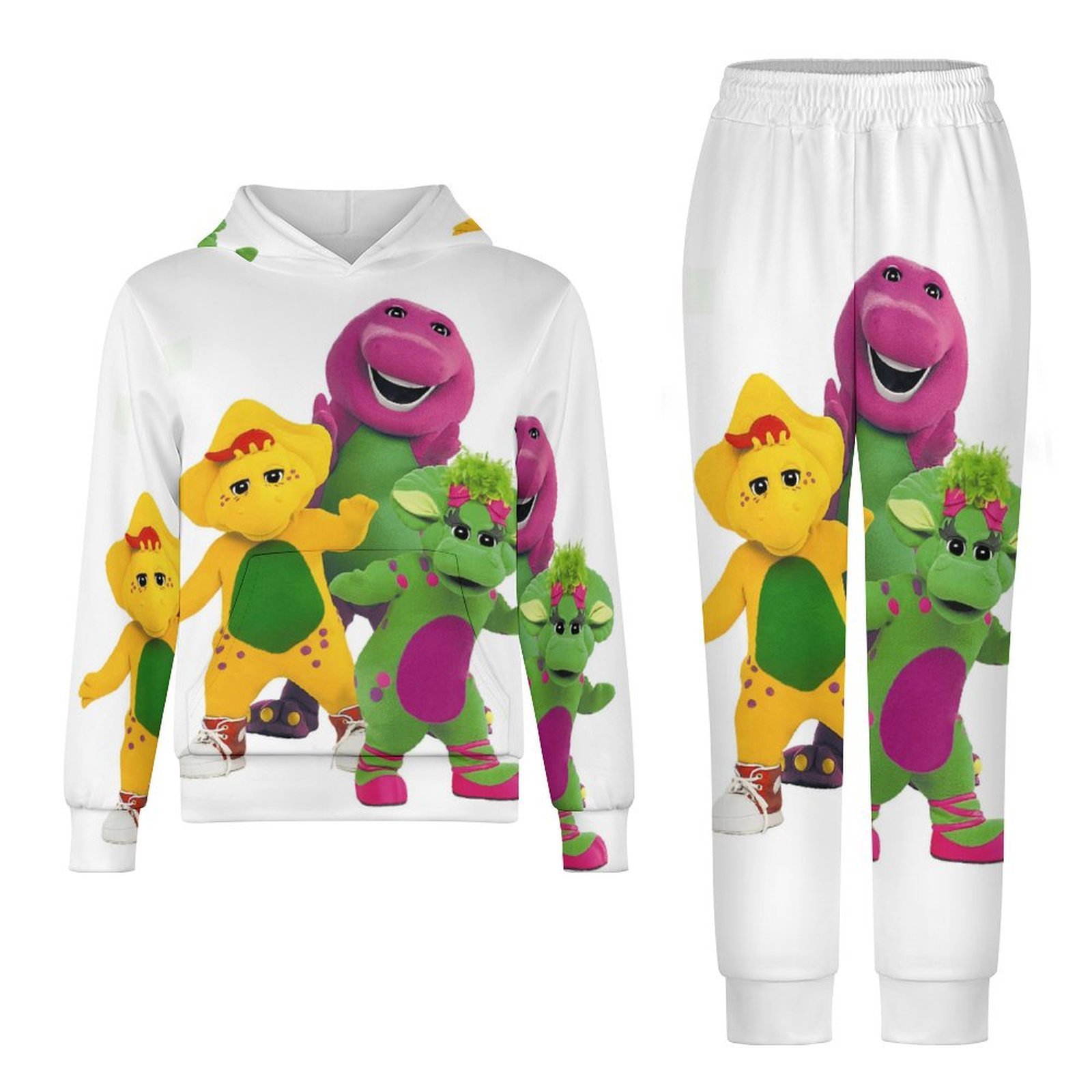 Barney & Friends Children's Sweatshirt & Sweatpant Set 2 Pcs Tracksuit ...