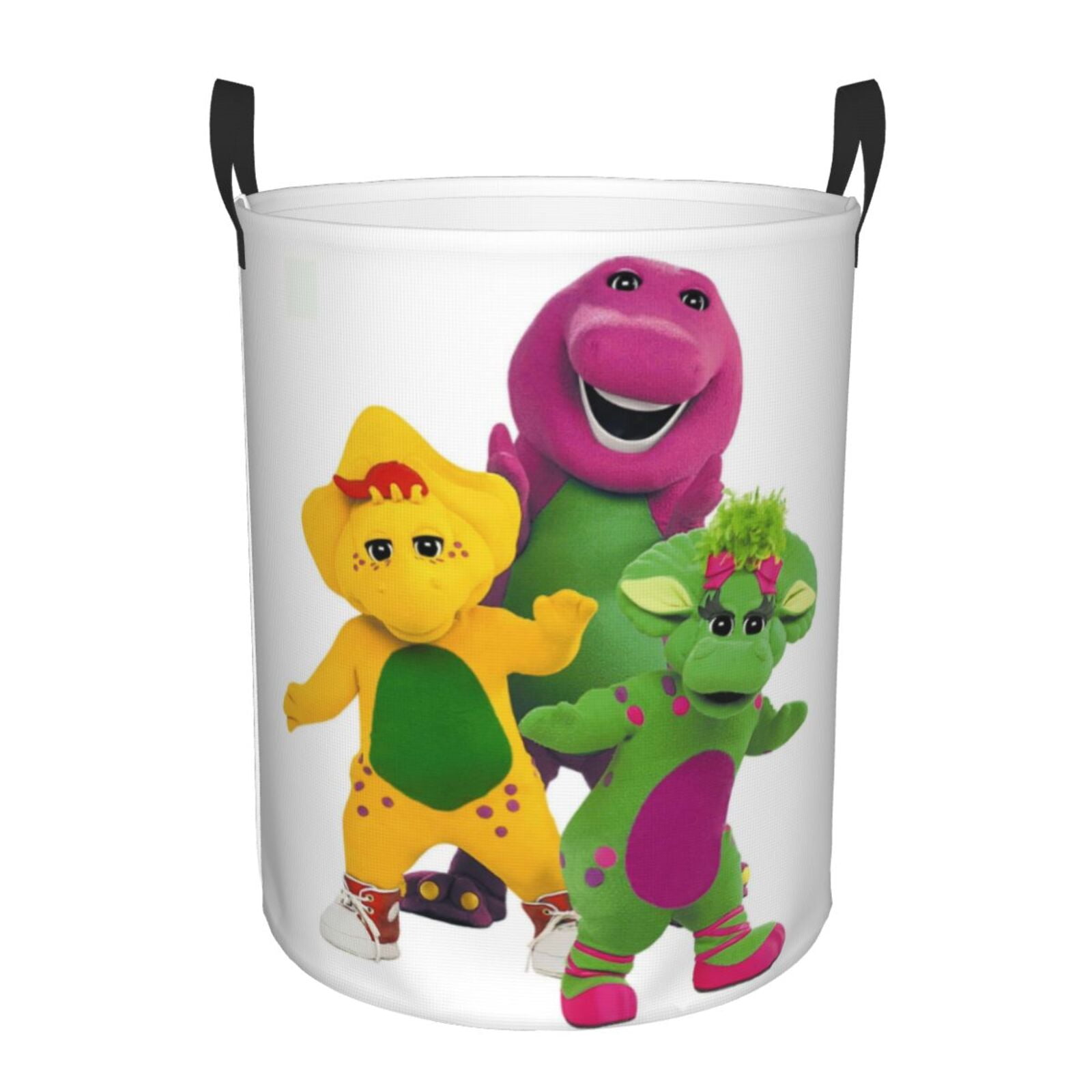 Barney & Friends Circular Hamper With Handle Storage Basket Circular ...