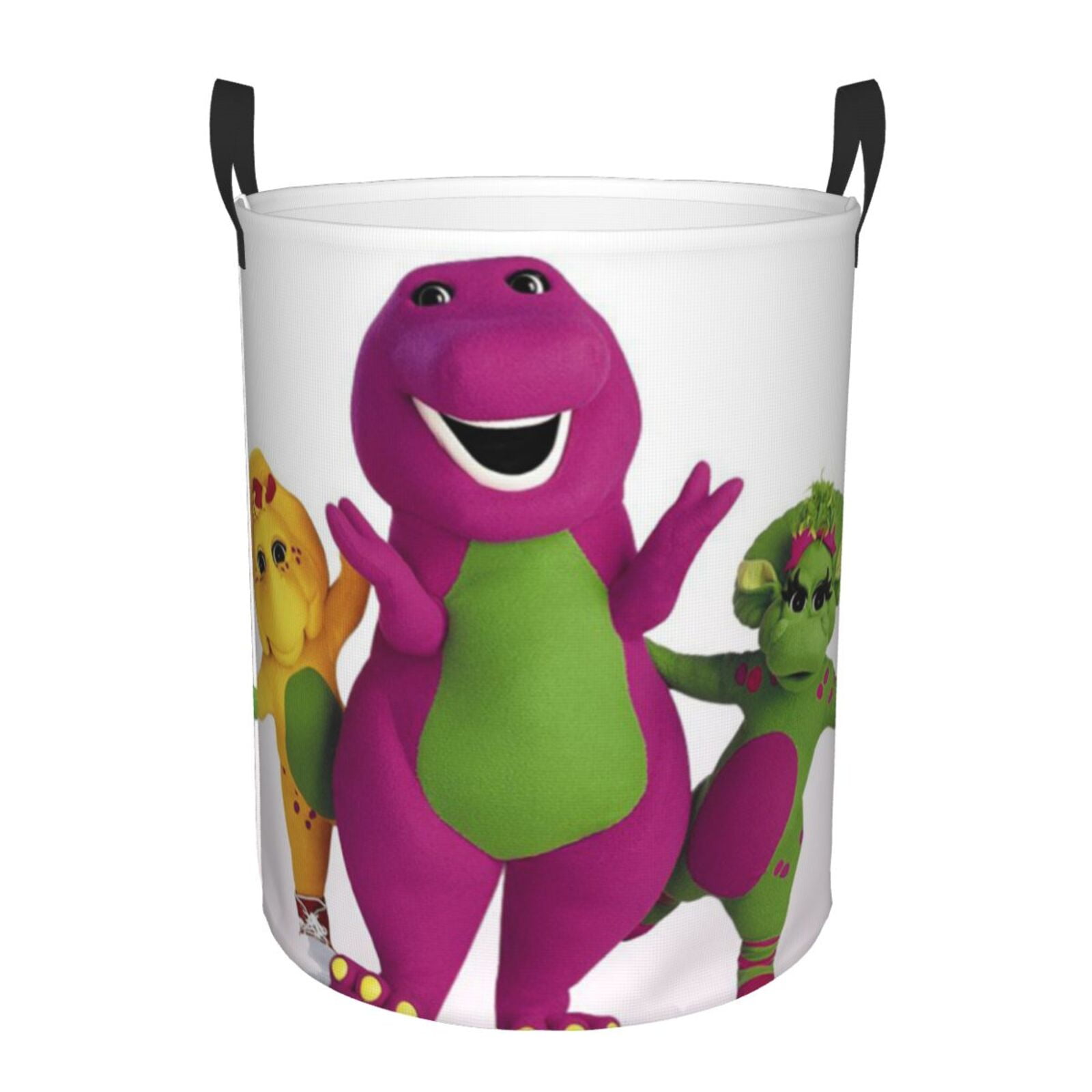 Barney & Friends Circular Hamper With Handle Storage Basket Circular ...