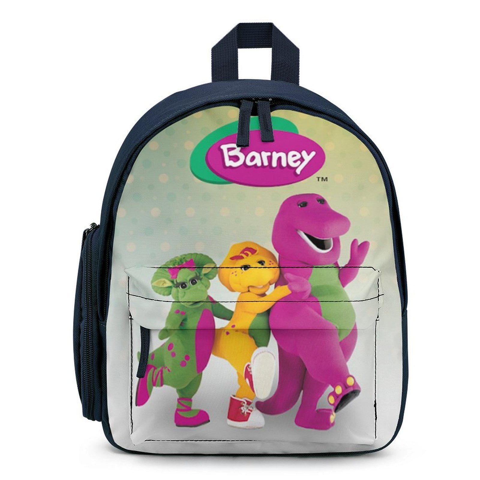 Barney & Friends Cute Backpack Zipper Lightweight Daypack Fashion Small ...