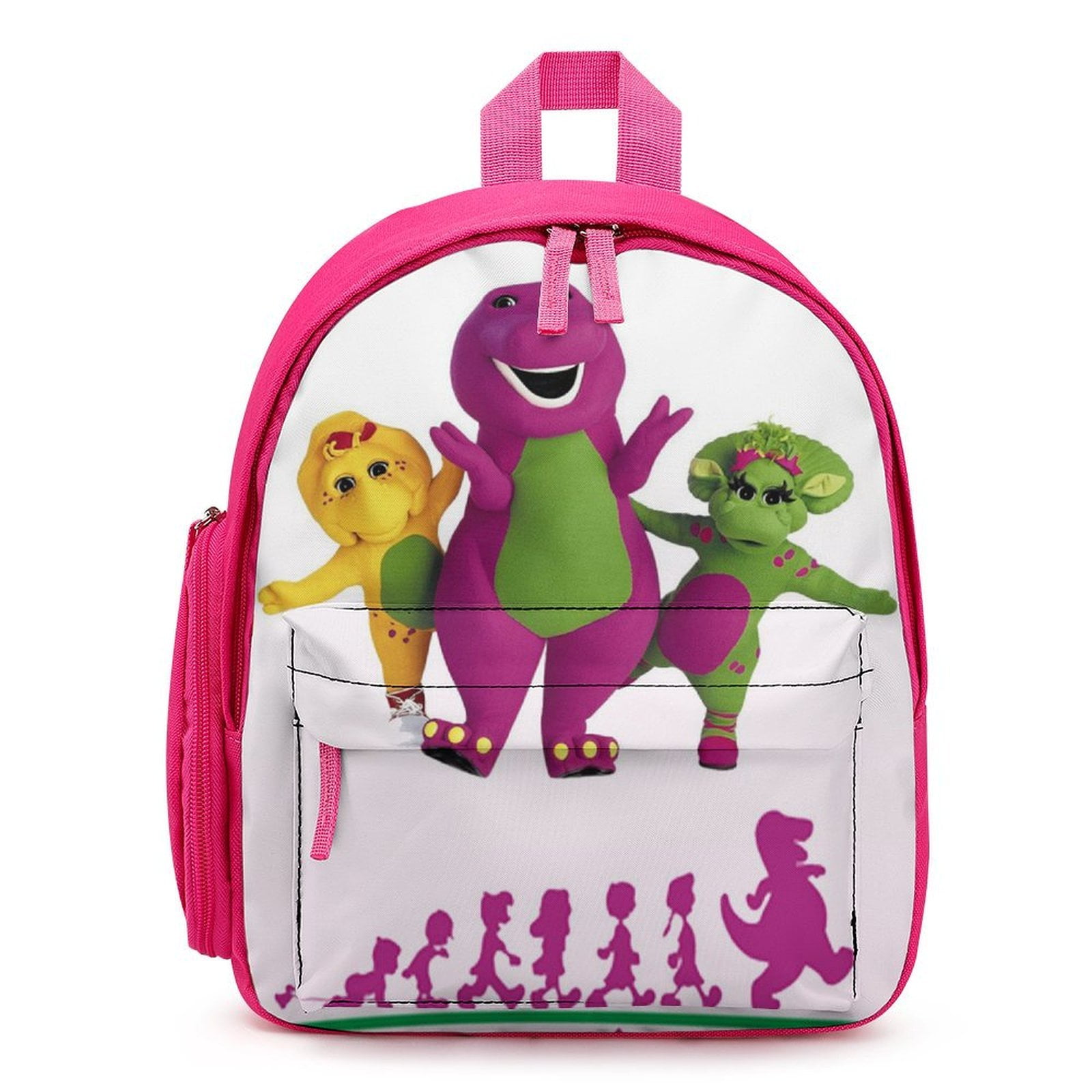 Barney & Friends Cute Backpack Zipper Lightweight Daypack Fashion Small ...