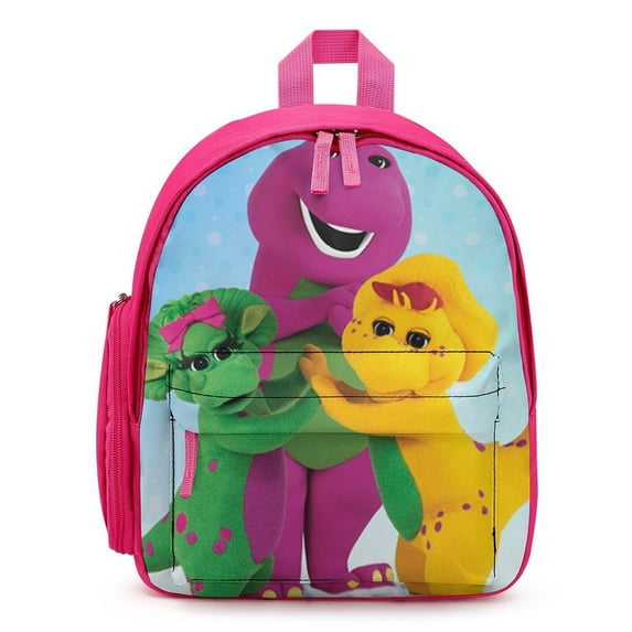 Barney & Friends Cute Backpack Zipper Lightweight Daypack Fashion Small ...
