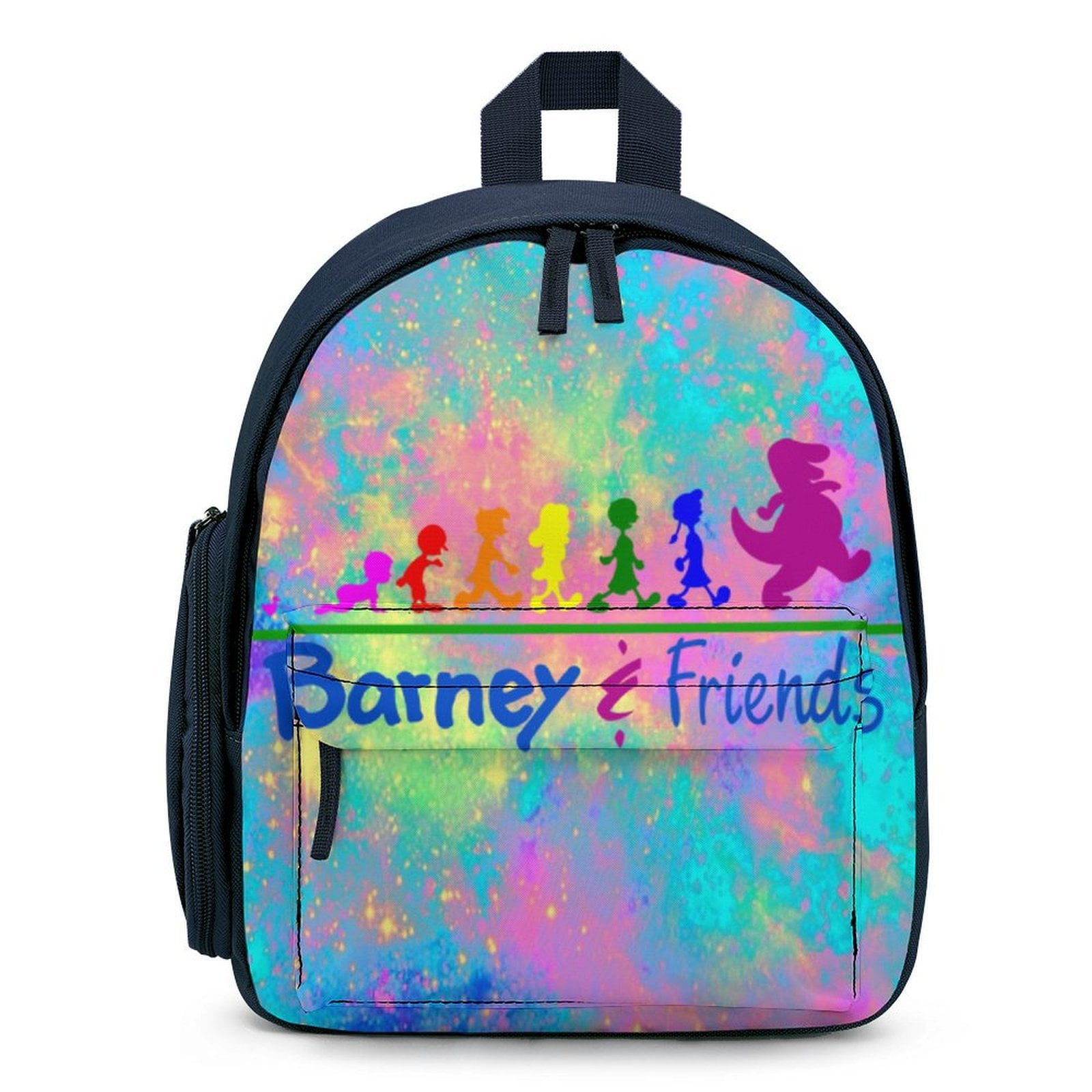 Barney & Friends Cute Backpack Zipper Lightweight Daypack Fashion Small ...