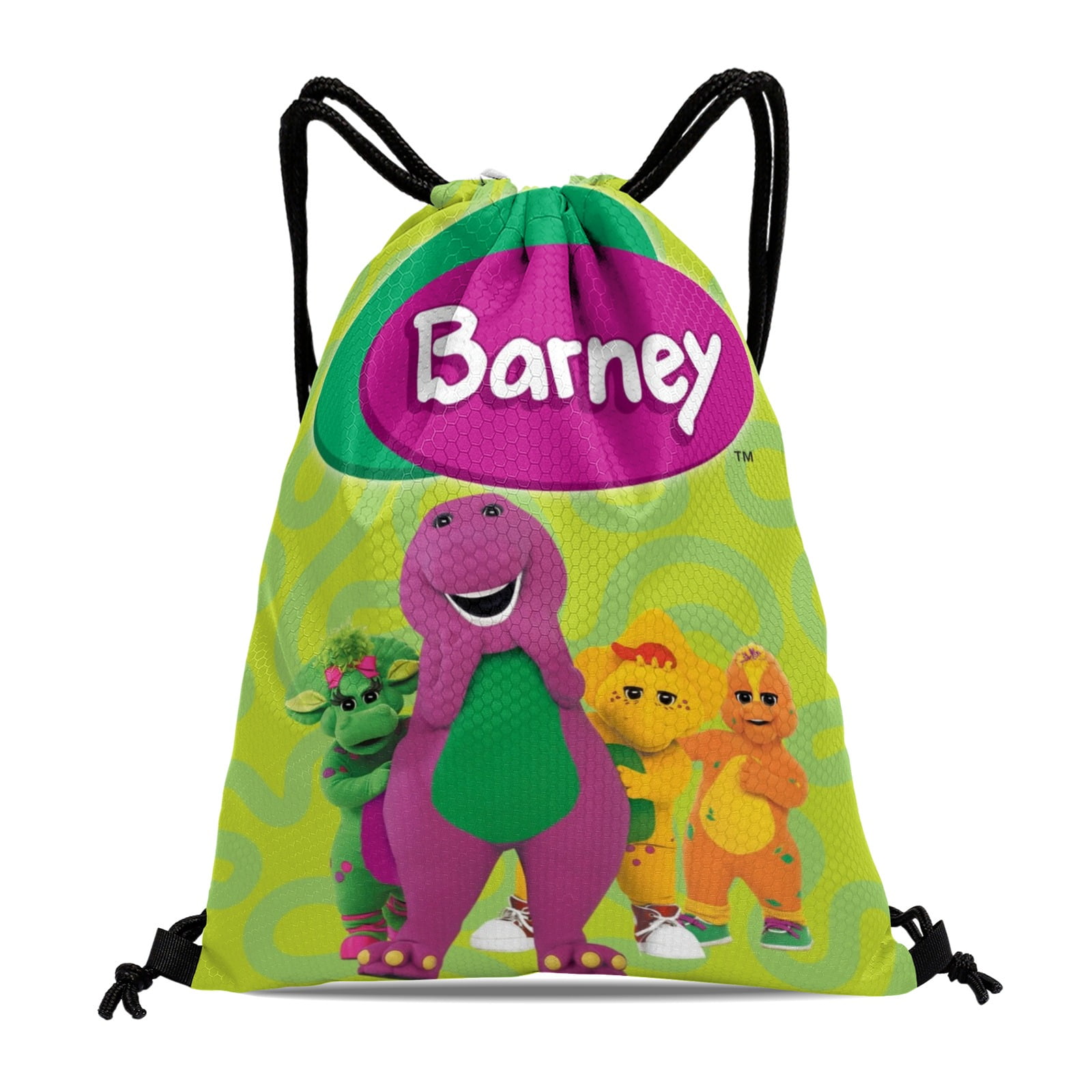 Barney & Friends Drawstring Backpack Bag Party Favors Goodies Merch Gym ...