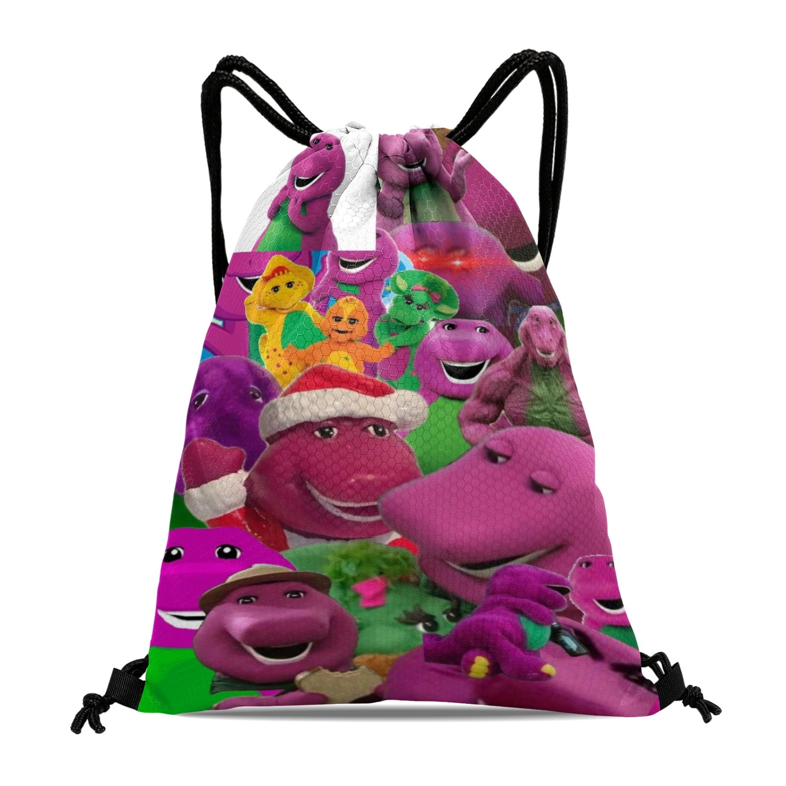 Barney & Friends Drawstring Backpack Bag Party Favors Goodies Merch Gym ...