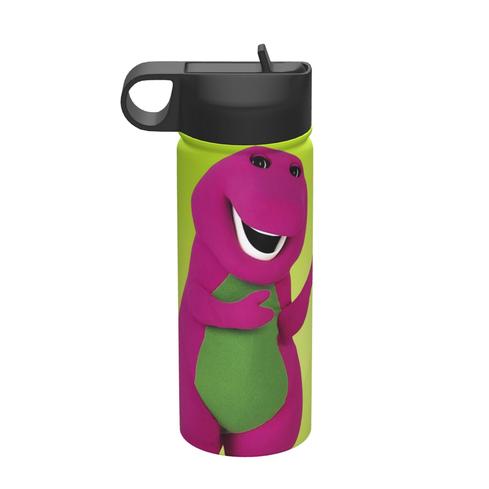 Barney And Friends Insulated Water Bottle, 18oz Vacuum Stainless Steel ...