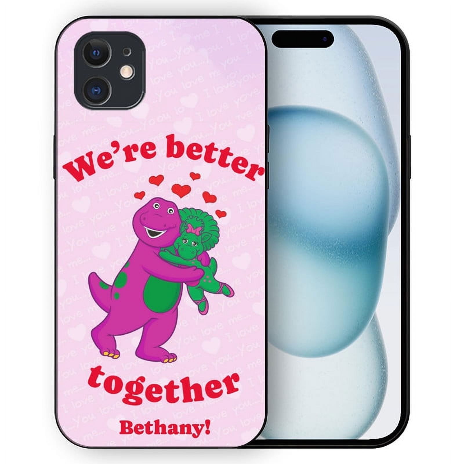 Barney and Friends Phone Case, a perfect gift for fans, for iPhone 11 , featuring a Barney and ...