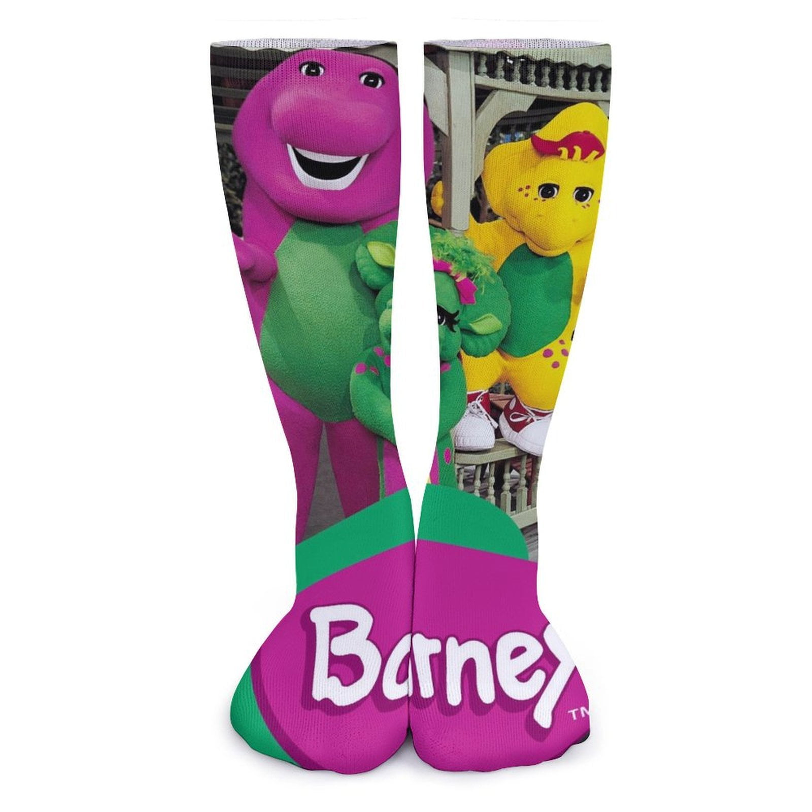 Barney & Friends Thick Stockings Casual Socks Breathable Socks Long ...