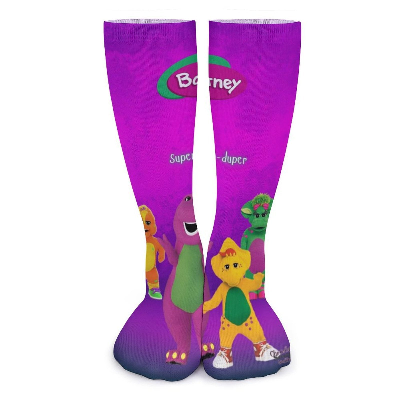 Barney & Friends Thick Stockings Casual Socks Breathable Socks Long ...