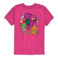 Barney - Group - Youth Boys Short Sleeve Graphic T-Shirt - Walmart.com