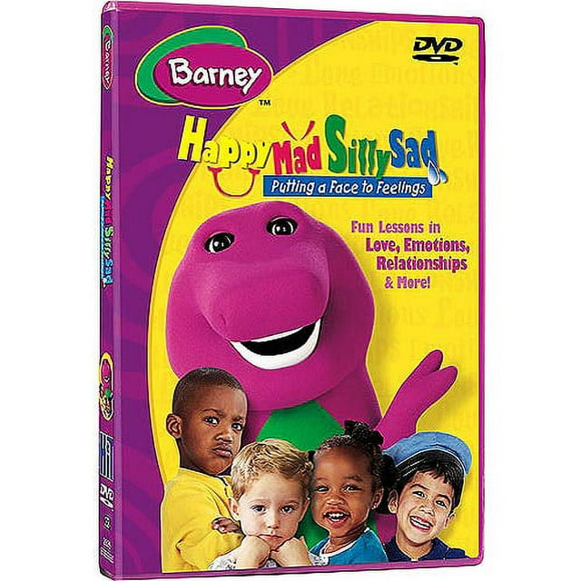 Barney - Happy Mad Silly Sad (DVD, 2013) NEW - Walmart.com