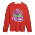 Barney - Logo - Youth Boys Long Sleeve Graphic T-Shirt - Walmart.com