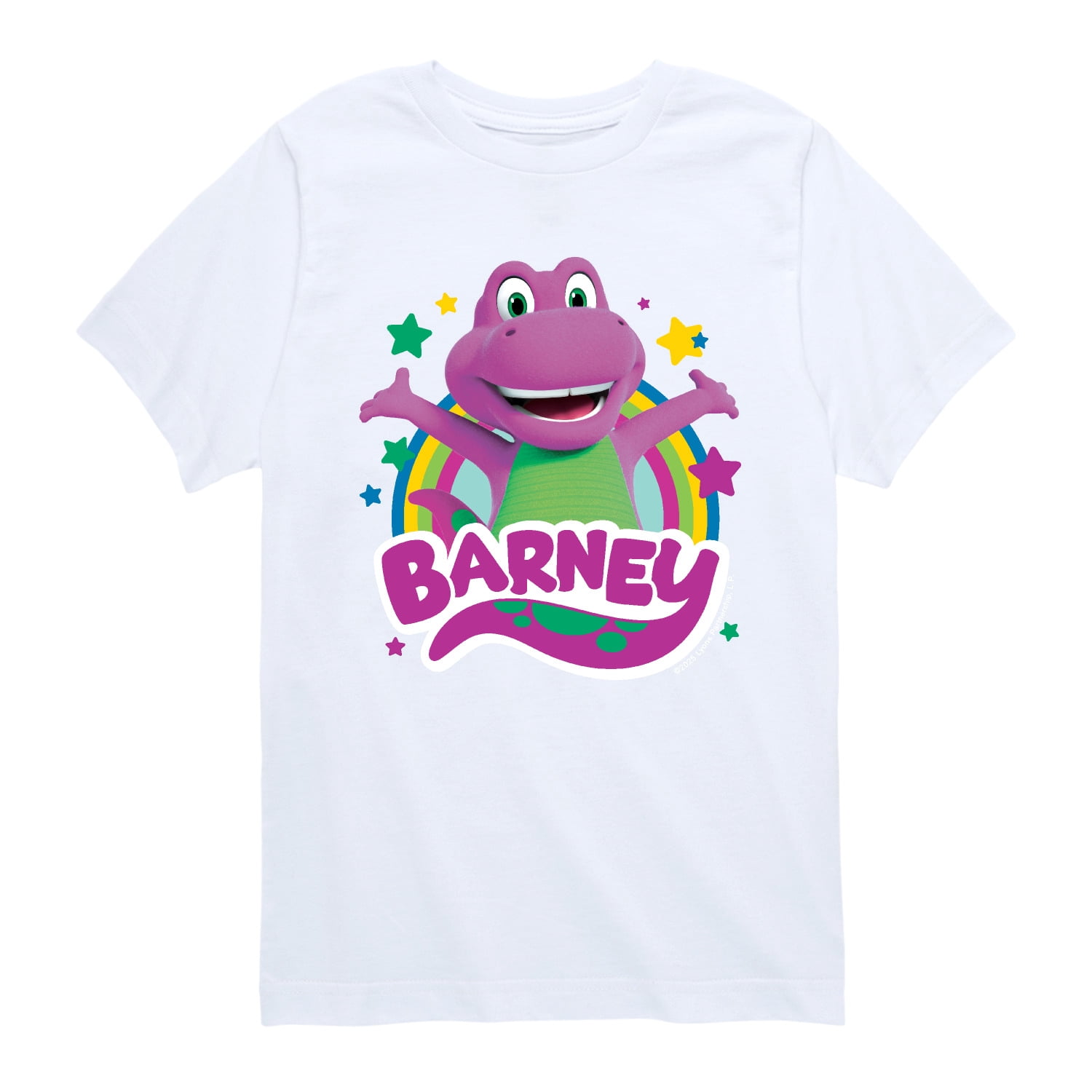 Barney - Logo - Youth Boys Short Sleeve Graphic T-Shirt - Walmart.com