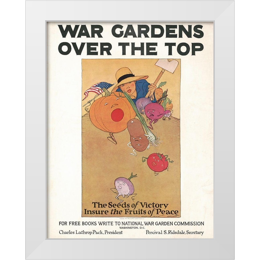 Barney, Maginel Wright 12x14 White Modern Wood Framed Museum Art Print ...