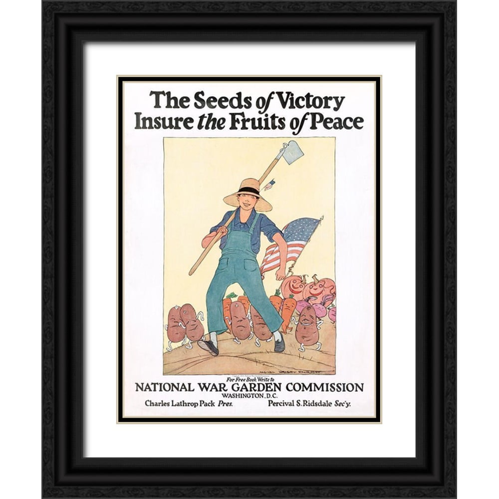 Barney, Maginel Wright 25x32 Black Ornate Wood Framed with Double ...