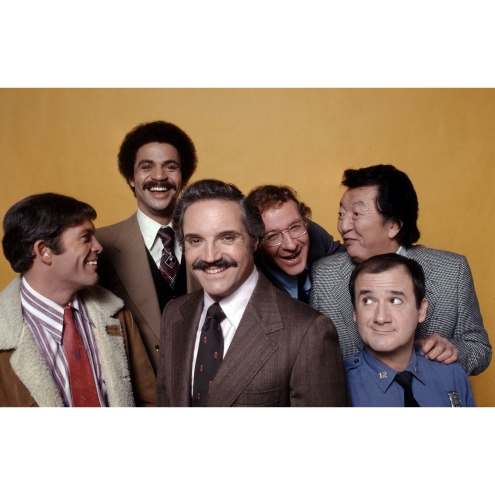 Barney Miller Max Gail Ron Glass Hal Linden Steve Landesberg Jack Soo ...
