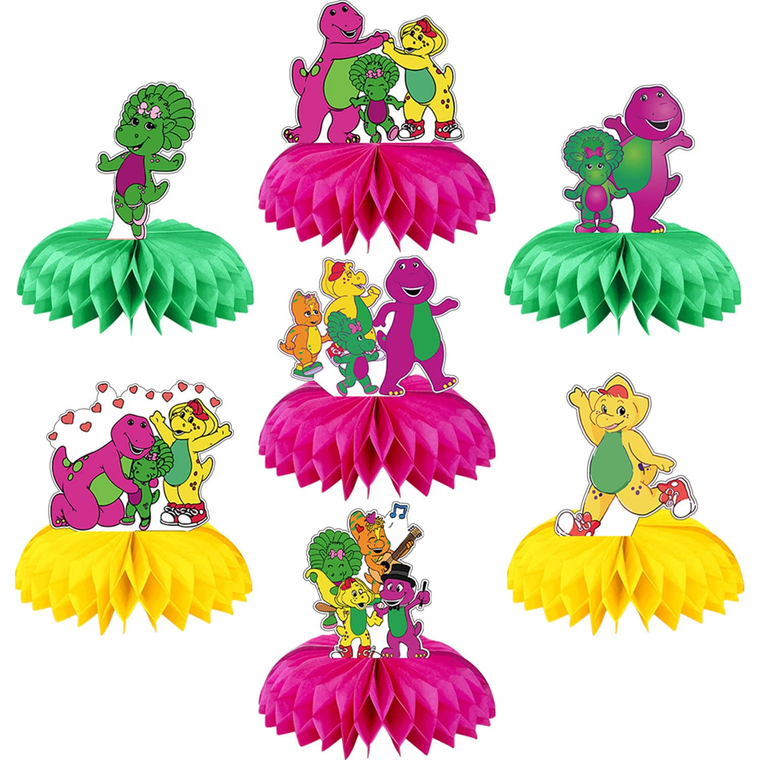 Barney The Dinosaur Cake Topper