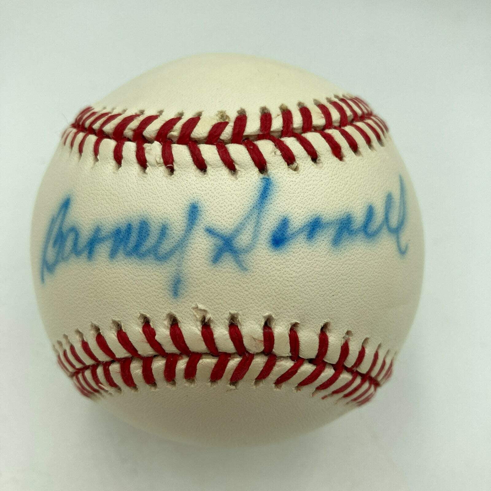 Barney Serrell Signed Official Major League Baseball Negro League Legend JSA - Walmart.com