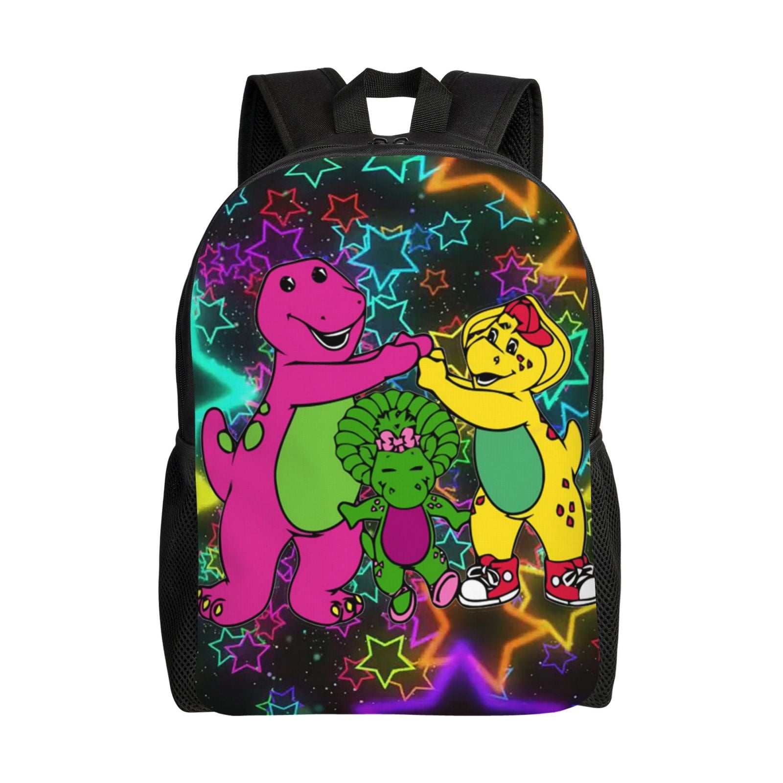Barney and Friends Large Backpack Lightweight Laptop Bag Daypack Travel ...