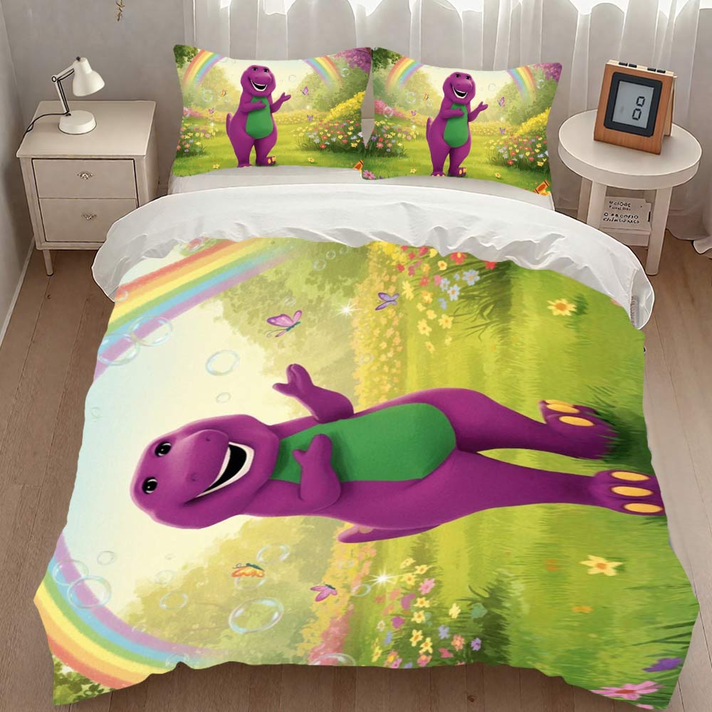 Barney and Friends Toddler Bedding Set for Girls Boys Child Sheet ...