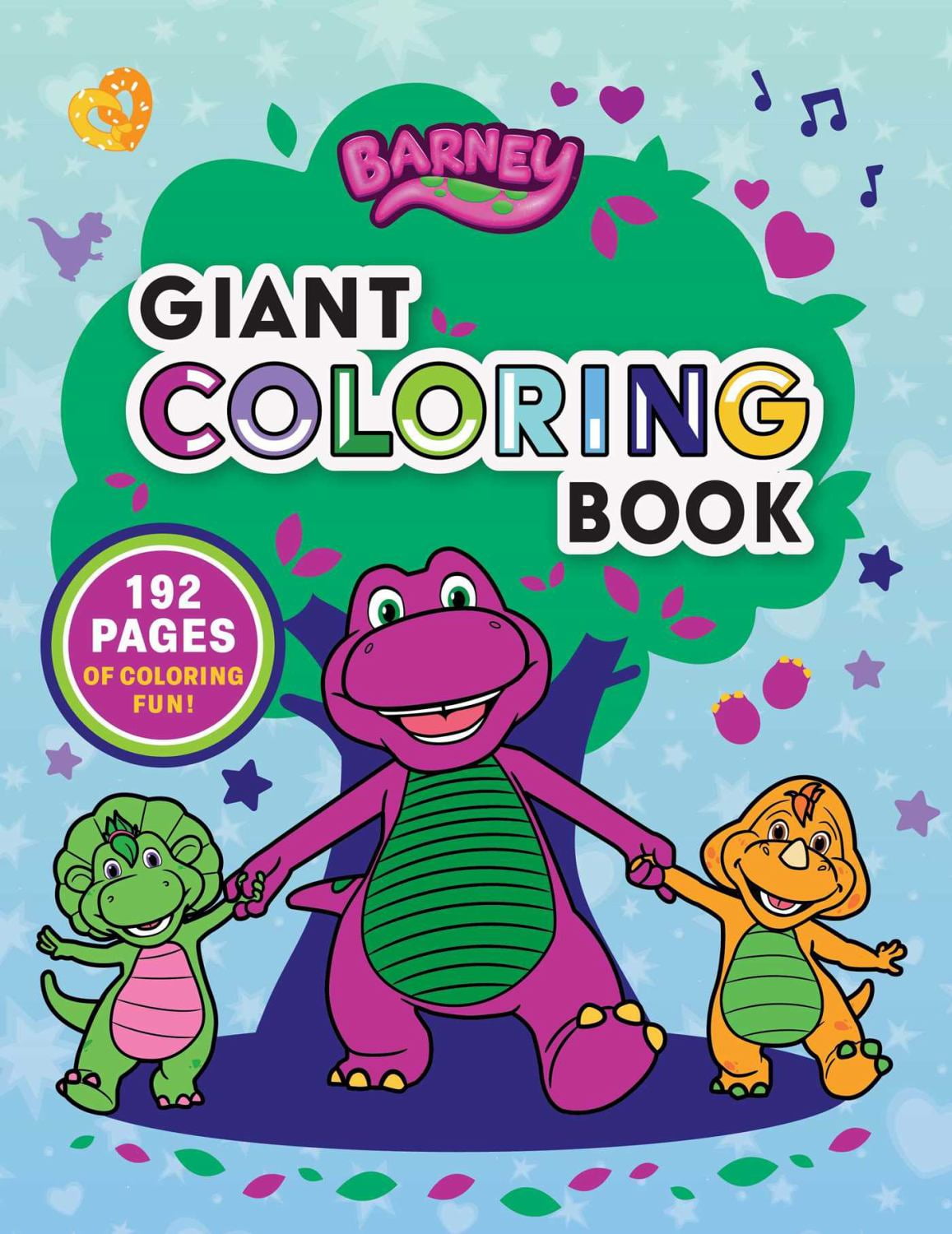 Barney: Giant Coloring Book, 192 pages (Paperback) - Walmart.com