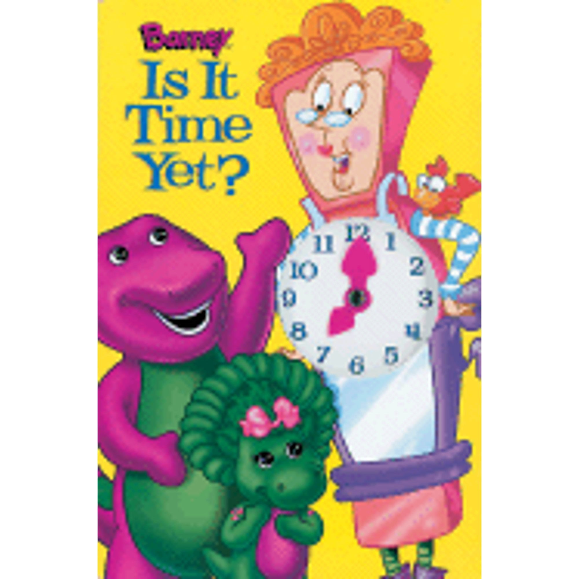 Pre-Owned Barney is It Time Yet? [With Toy Clock on Front of Book ...