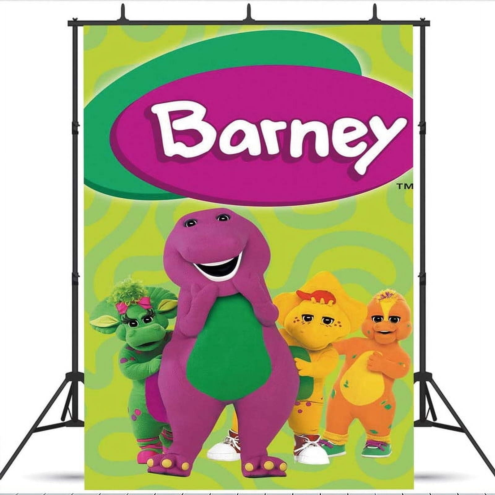 Barney's World Party Supplies Taspestry Poster Banner Backdrop ...