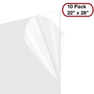 Azar Displays 179756-187 30" x 40" Acrylic Protective Shield with Metal ...
