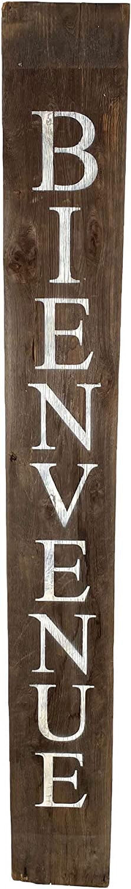 Farmhouse Rustic Welcome Sign for Front Porch | 5ft Front Door Décor ...