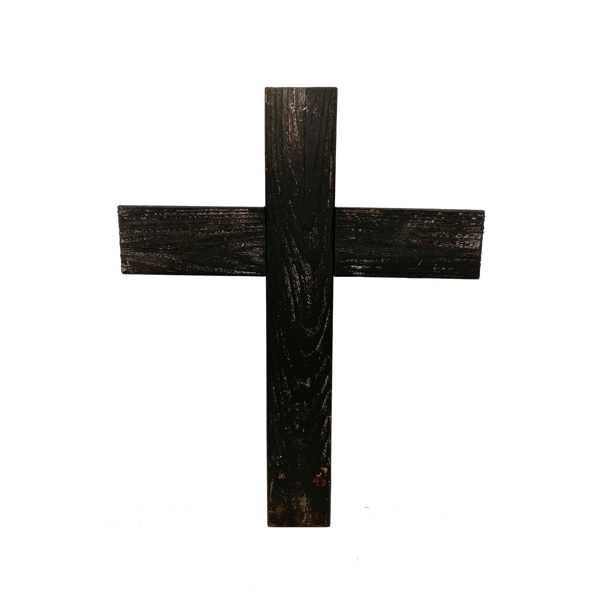 BarnwoodUSA Rustic Christian 15" x 12" Smoky Black Reclaimed Old Wooden ...
