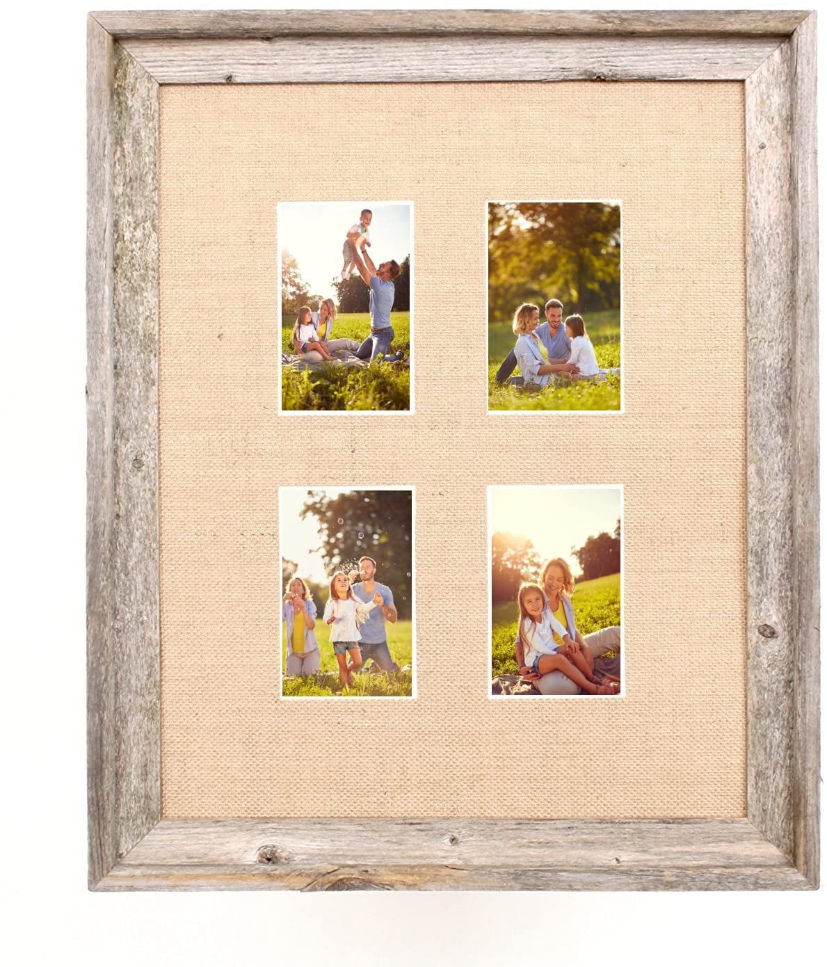 BarnwoodUSA Rustic Farmhouse Signature Weathered Gray Collage Reclaimed ...