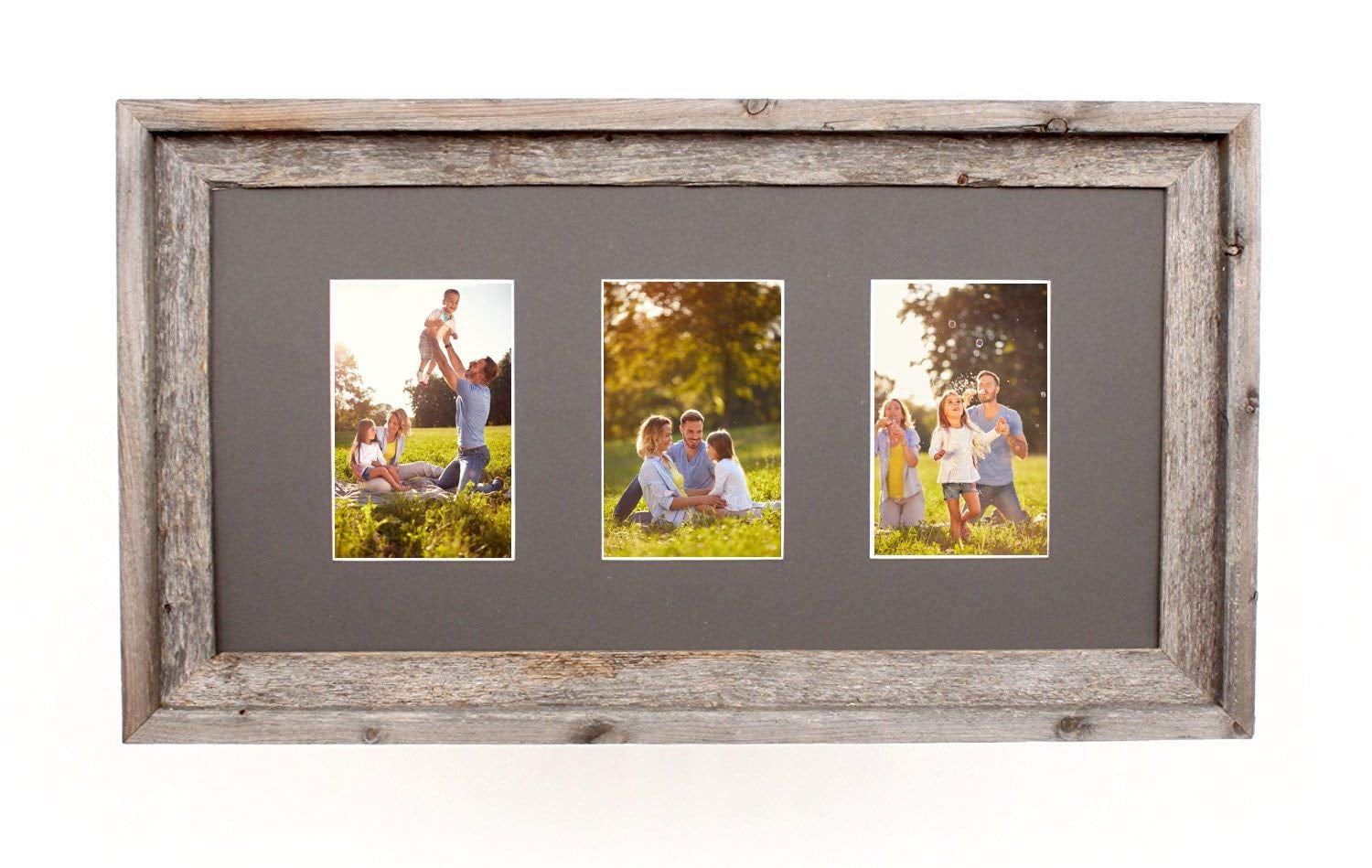 BarnwoodUSA Rustic Farmhouse Signature Weathered Gray Collage Reclaimed ...