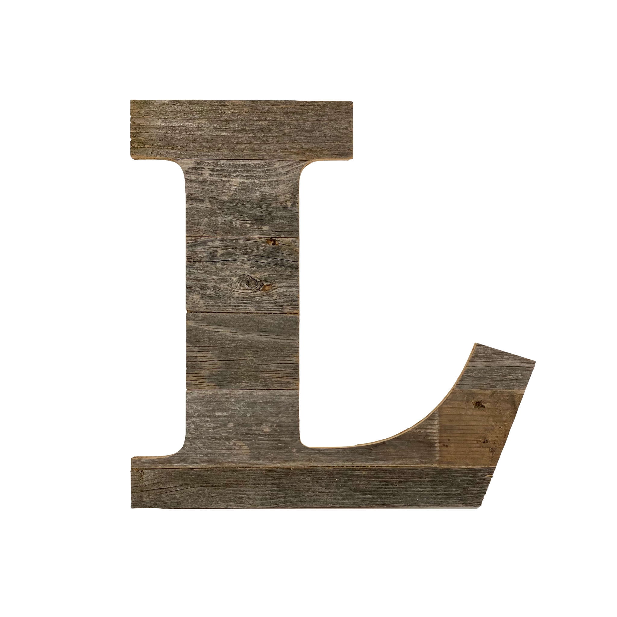 BarnwoodUSA Rustic Large 16" Free Standing Natural Weathered Gray ...
