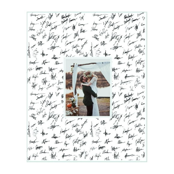 Picture Frame Signature Mat