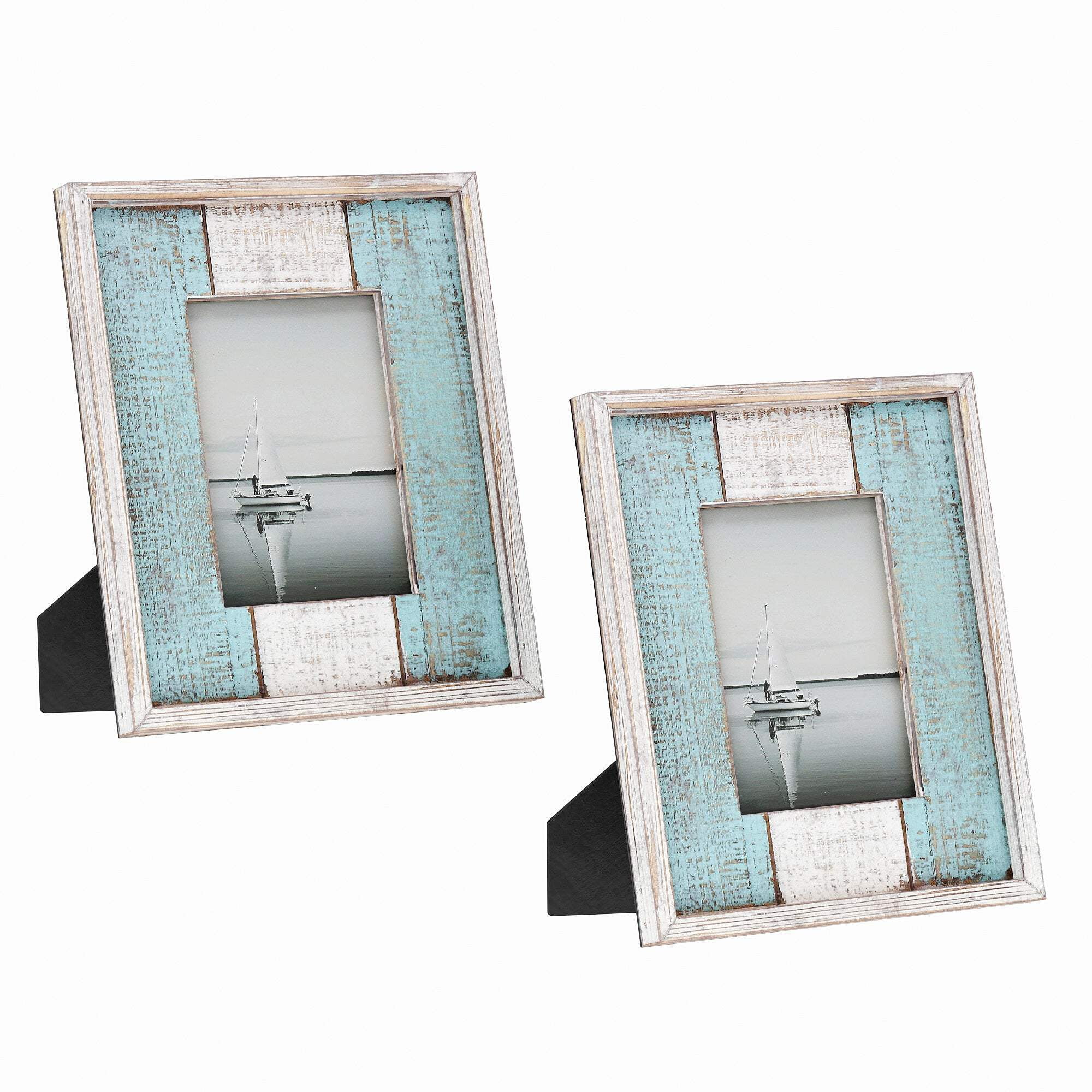 Barnyard Designs 5x7 Rustic Picture Frame 5x7 Distressed Wood Picture ...