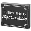 Barnyard Designs 'One Small Positive Thought' Wooden Box Sign ...