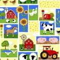 Barnyard Serenade Cotton Fabric - Walmart.com