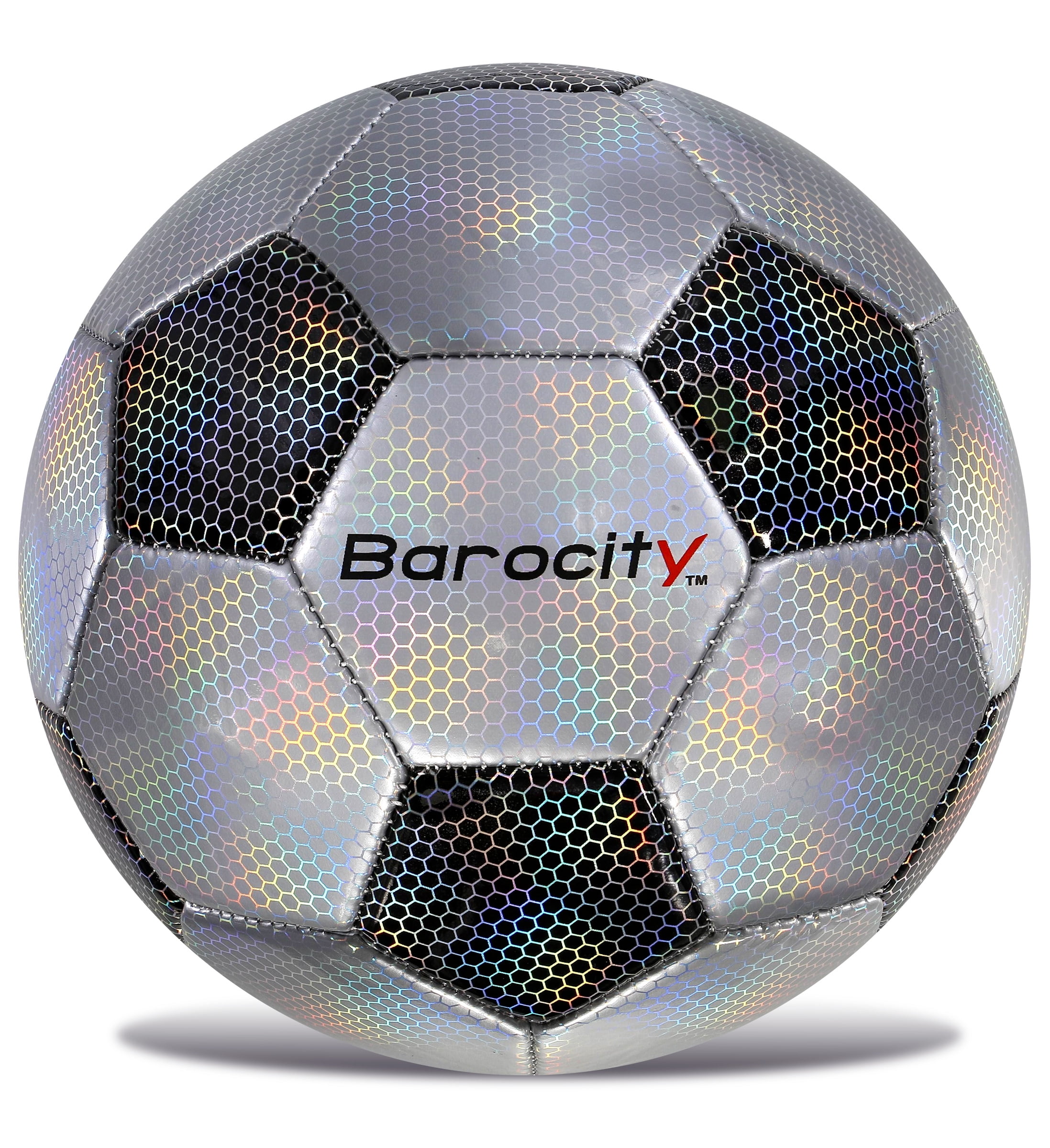 Barocity Classic Black & Silver Size 4 Soccer Ball – Premium Boy and ...