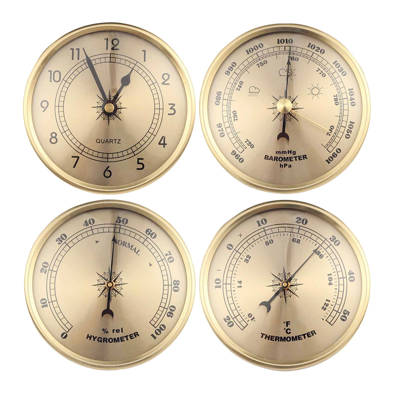Barometer Hygrometer Thermometer Lightweight Plastic Weather Station ...