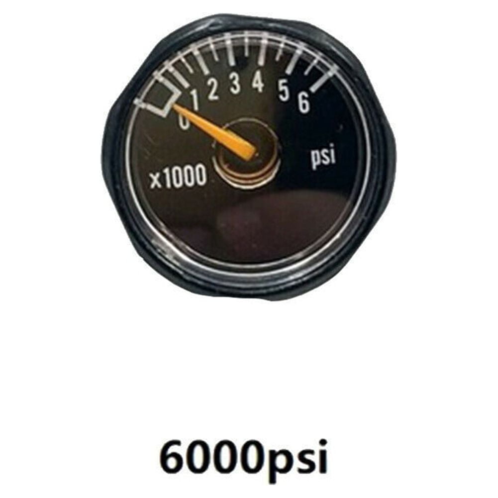 Barometer Manometer Pressure Gauge Outdoor Silver/Black PCP 0-400bar 0 ...