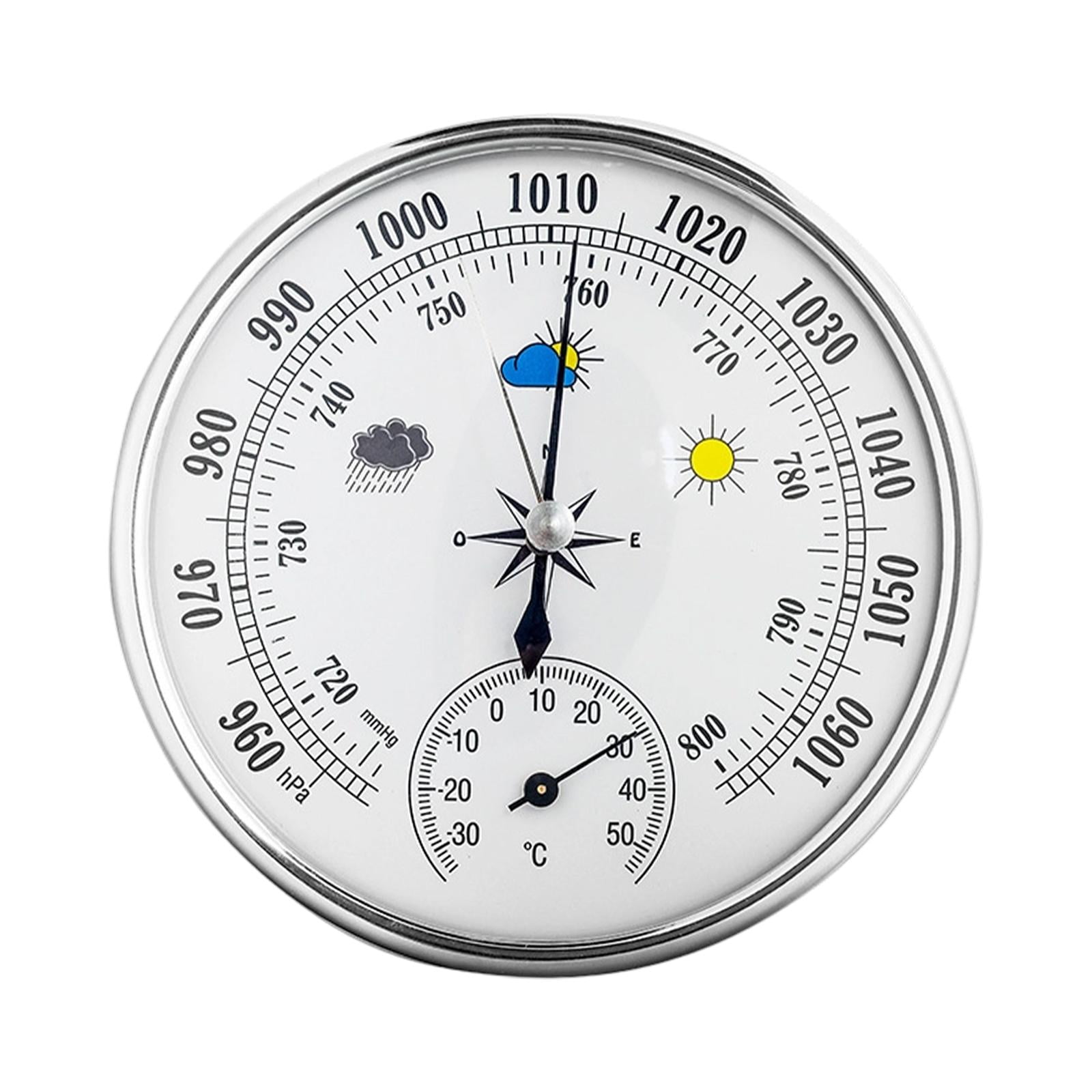 Barometer Thermometer Pressure Gauge Alloy Material Accurate ...