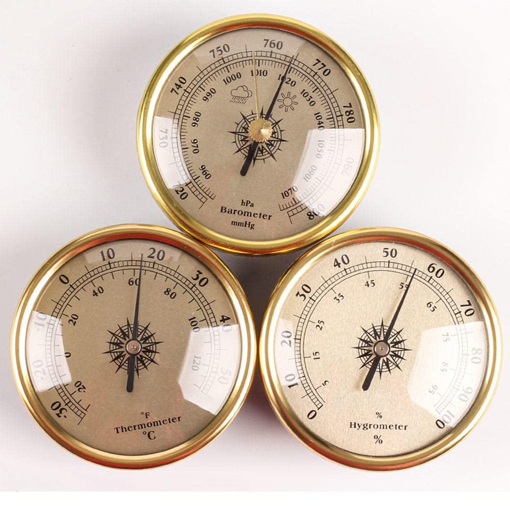 Barometers,Barometers for The Home,Wall-Mounted Barometer Thermometer ...