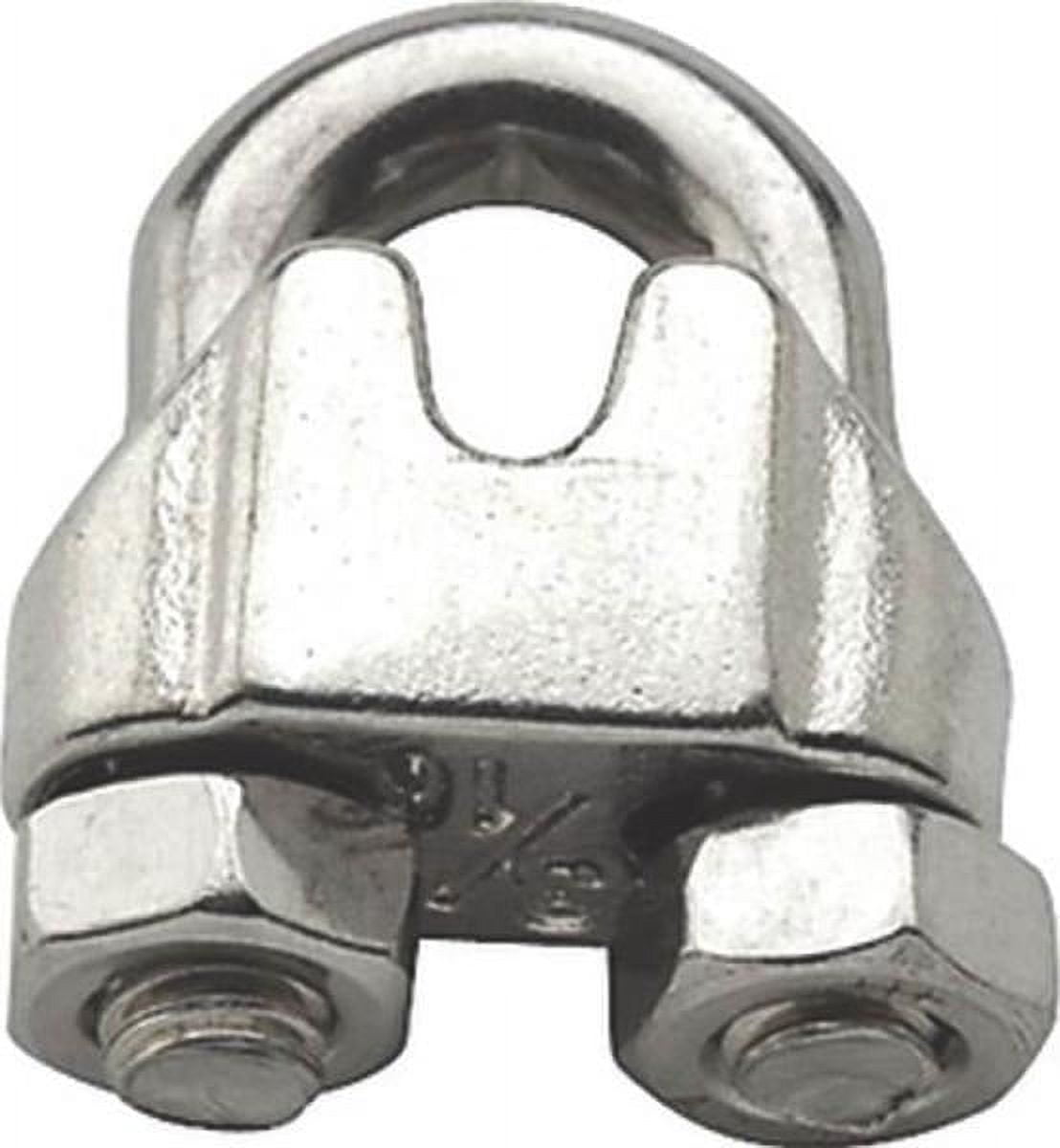 Baron 260S-3/16 Stainless Steel Wire Cable Clamp, 3/16", Each - Walmart.com