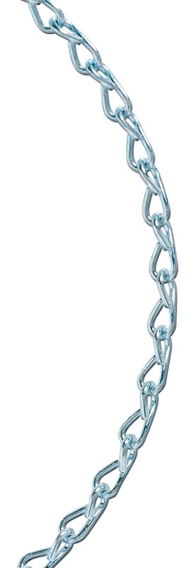 Baron 12 in. Single Jack Steel Chain 0.11 in. Dia. x 200 ft. L ...