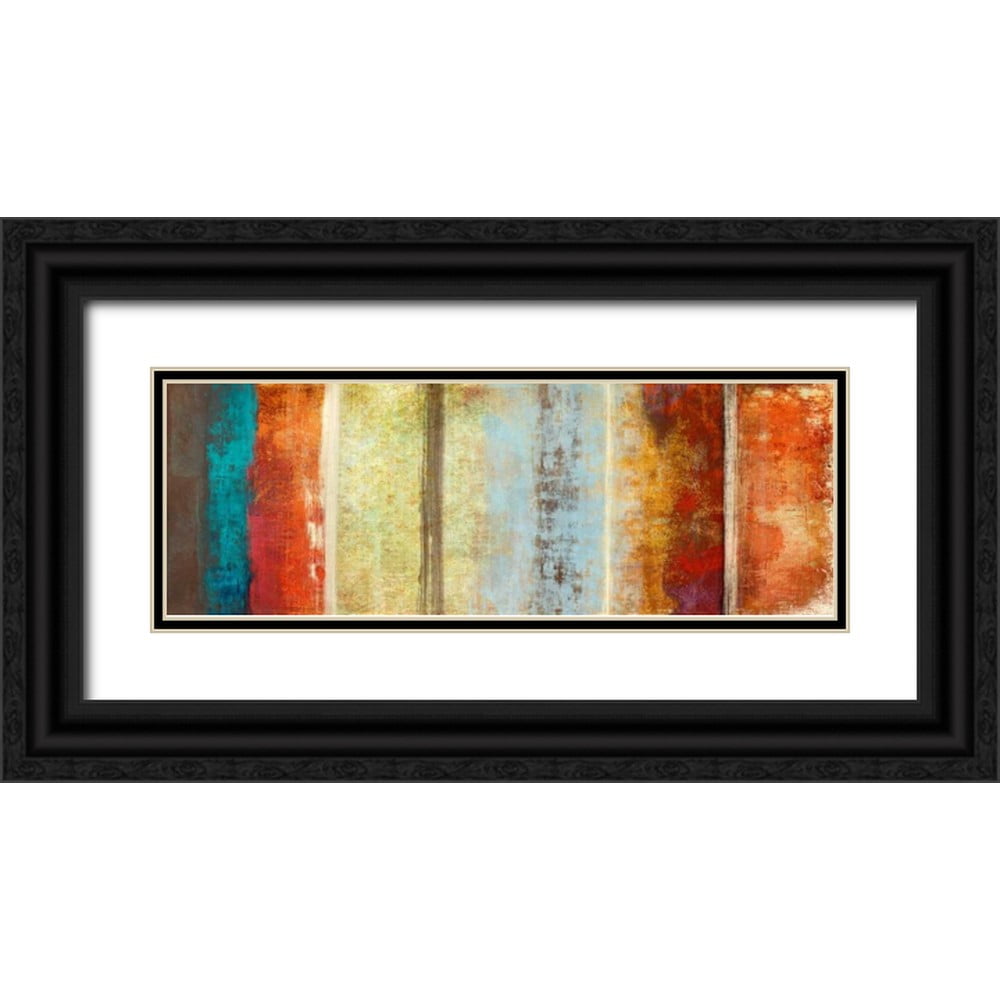 Baron, Alphonse 18x9 Black Ornate Wood Framed with Double Matting ...