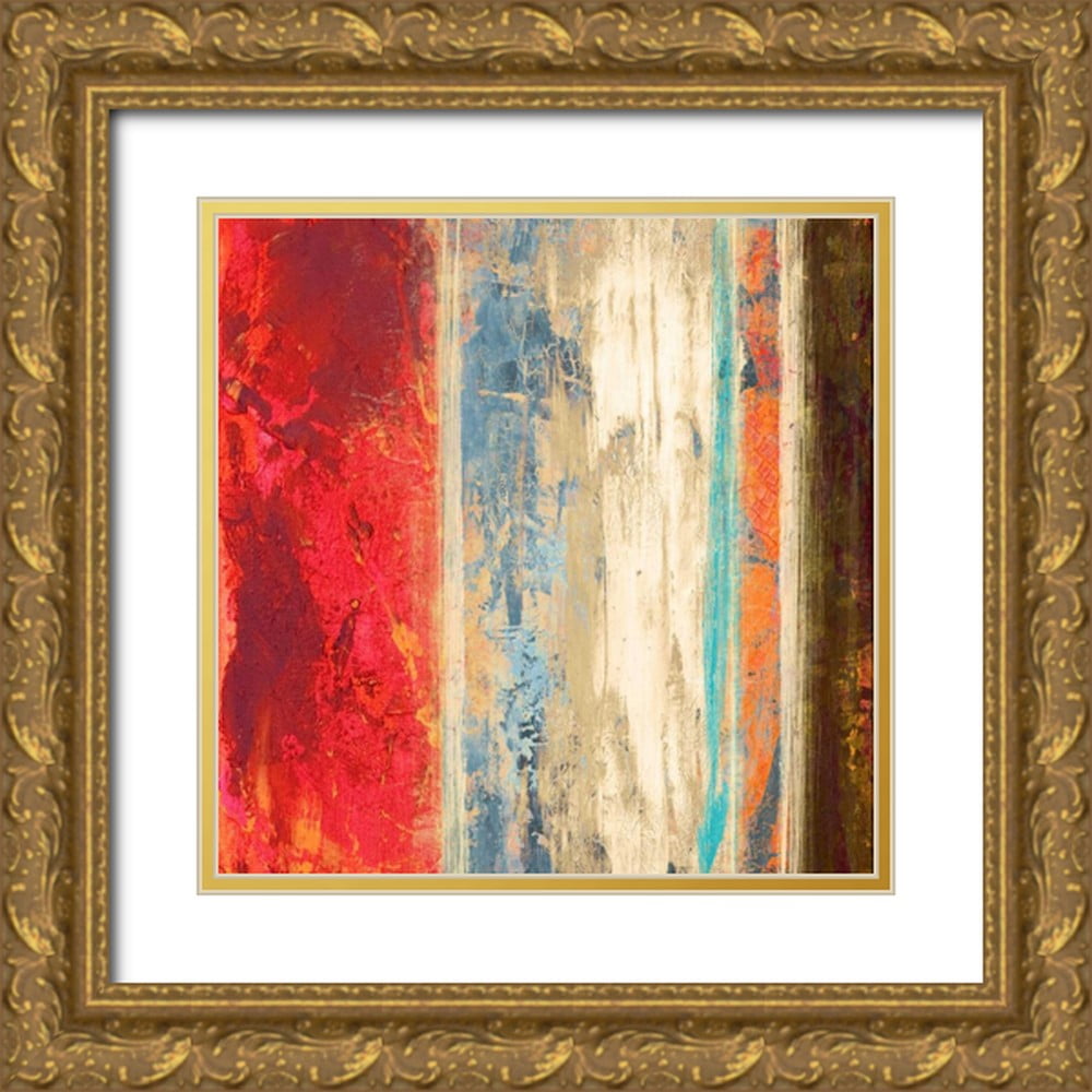 Baron, Alphonse 26x26 Gold Ornate Wood Framed with Double Matting ...
