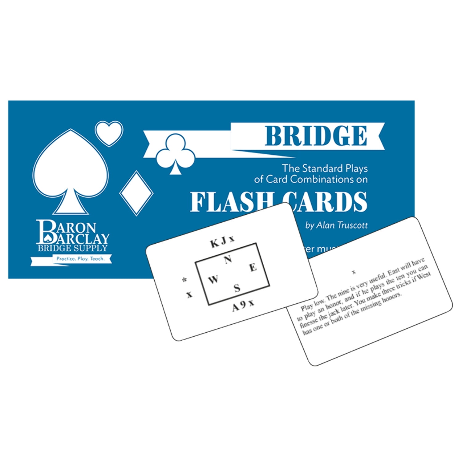 Baron Barclay Bridge Flash Cards - The Standard Plays of Card ...